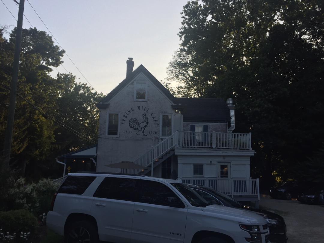 Spring Mill Cafe, a reliable French restaurant, takes the big dive ...