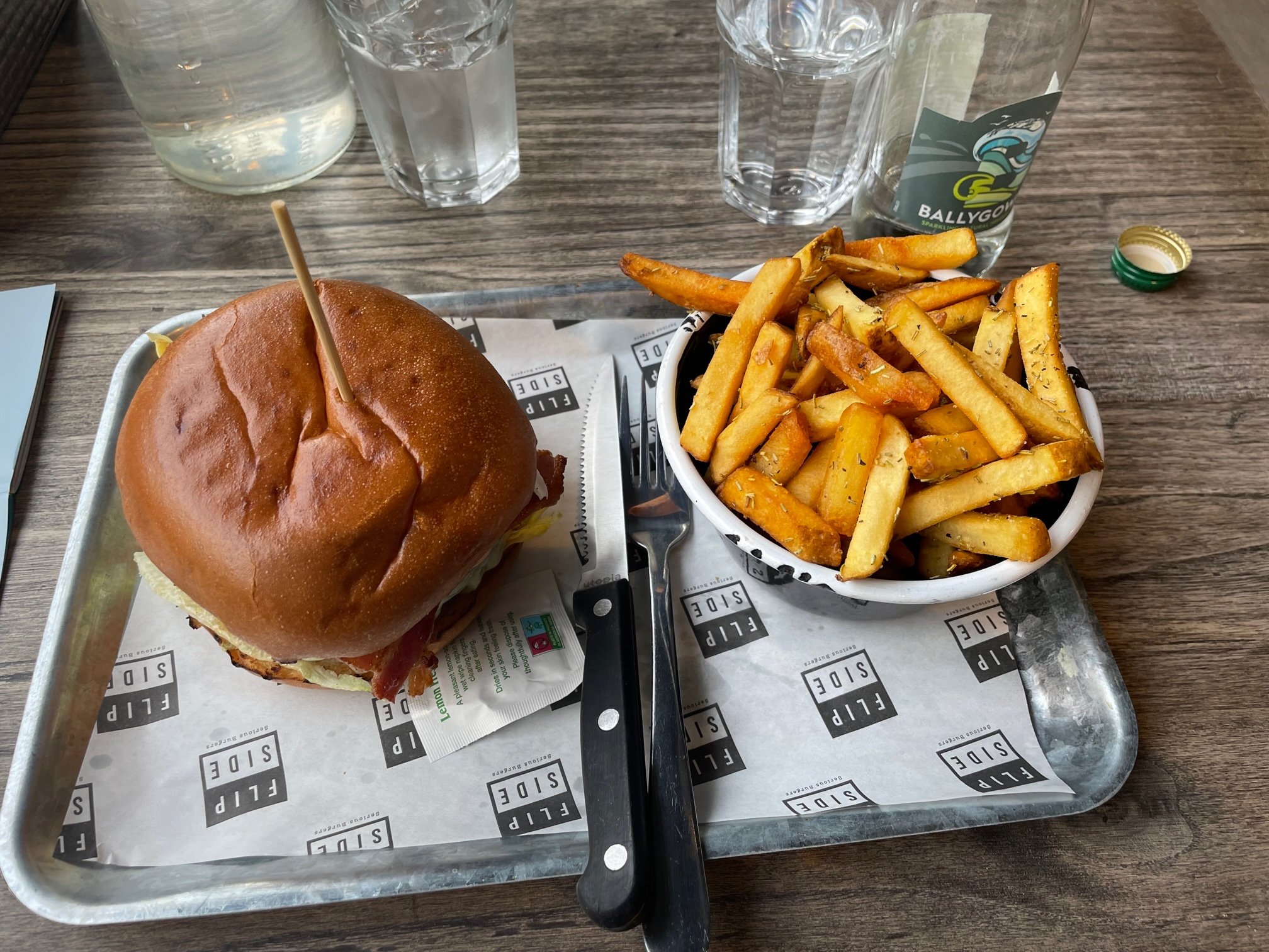 Burger as art form to the palate. Welcome to Flipside, Sligo ...